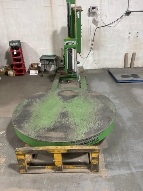 Synergy #SYNERGY II, automatic shrink wrap machine with hydro stretch f ...