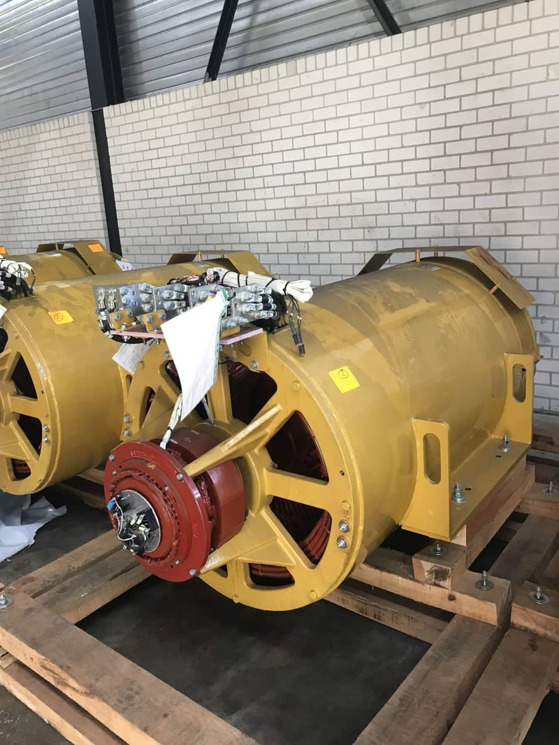 2750 KW, 1800 RPM, Caterpillar #SR5, generator end, 277/480 Volts, 3 ...