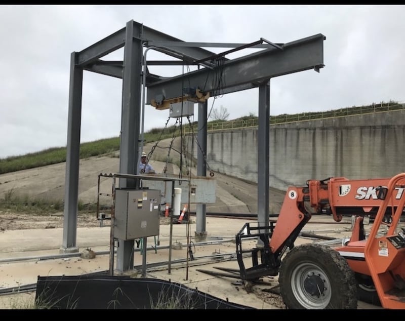 60" Stearns scrap handling magnet, DC power rectifier, 230 VDC For Sale ...