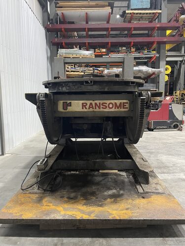 20000 lb. Ransome #200-P, welding positioner, 440 V., 3 phase, serial ...