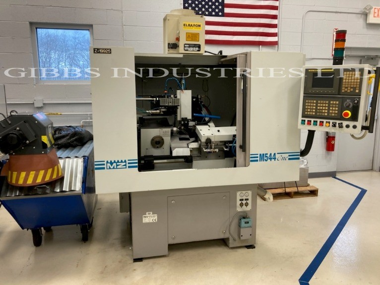Monnier & Zahner #M544, CNC gear cutter, gasher (thread mill), Fanuc 21 ...