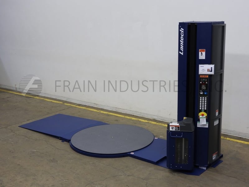 Lantech #Q-300, semi automatic, low profile, column style stretch ...