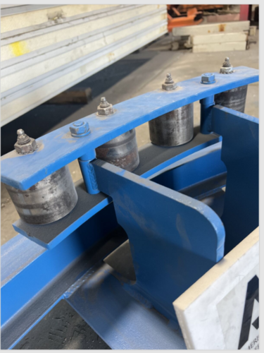 Jervis Webb Rapid X458 24" Radius x 15 Degree Roller Turn Assembly ...