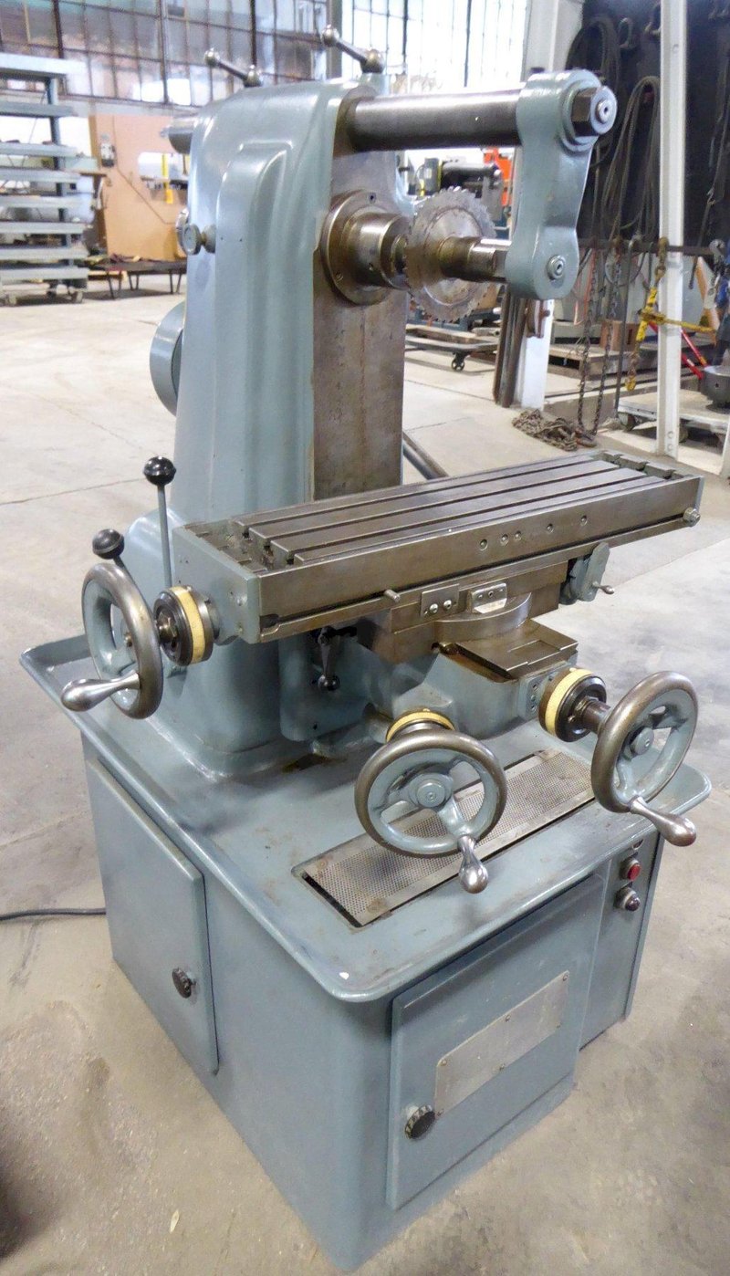 Hardinge #UM, universal mill, 110-1850 RPM, 6" x 25" table, 1 HP, ASC ...