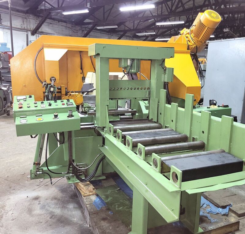 18" x 18" Kasto Racine #PBA460AU, heavy duty horizontal band saw, 7 HP ...