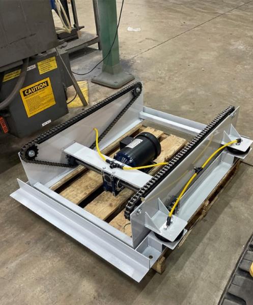 Fanuc, 410/160, complete palletizing system, 10' powered pallet, 16 ...