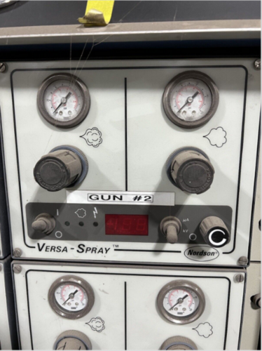 Automatic 12 gun, Nordson #Versa-Spray for Sale | Surplus Record