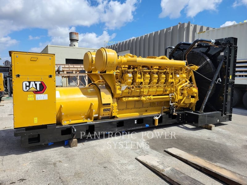 1600 KW Caterpillar 3516B, Stationary Generator Set, Diesel, 1500 RPM ...