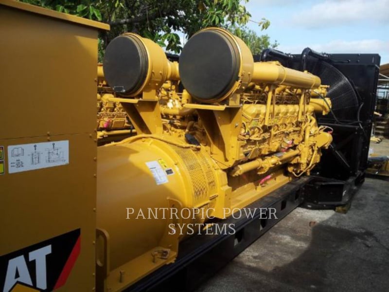 1600 KW Caterpillar 3516B, Stationary Generator Set, Diesel, 1500 RPM ...