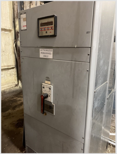 2500 Amps, Siemens ITE Switchboard FC-II, 480Y/277 Vac Distribution ...