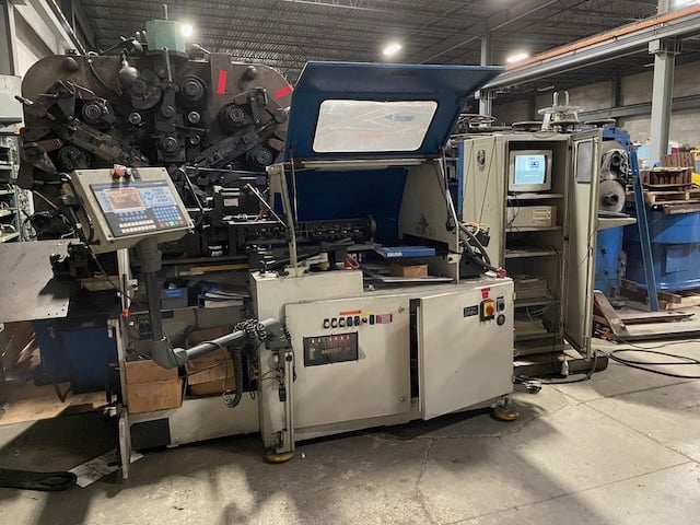 Wafios #BM-3, CNC 3D wire bender, 6mm capacity, serial #2 7552 040 ...