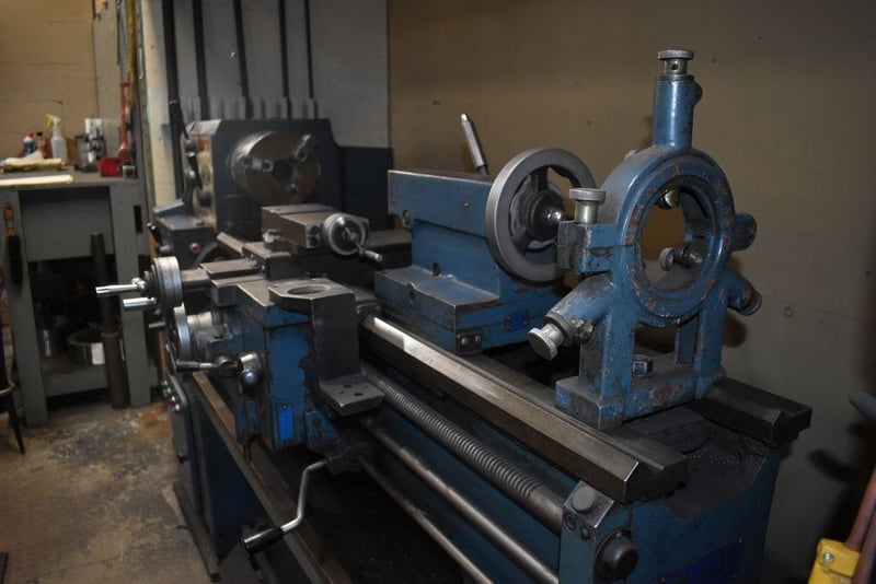 14"/23" x 40" Goodway #GW-1440, engine lathe, 1.5" spindle bore, 83 ...