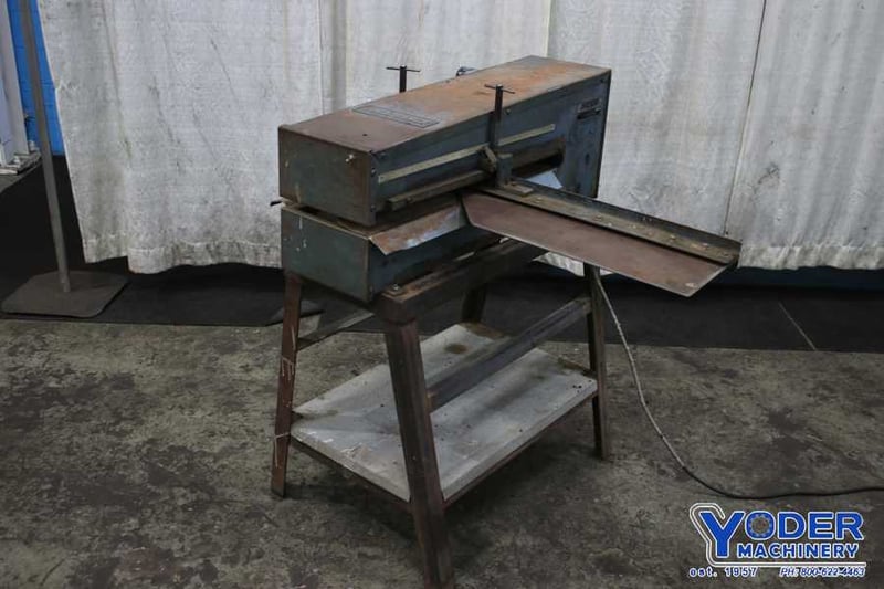 Lockformer slitter, 16 gauge, 24" throat, 1/2 HP, 110 V., 1 phase ...