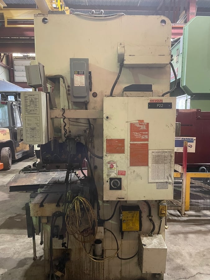 66 Ton, Aida #NC1-60, 6.69" stroke, 15.1" die height, 45-85 SPM, 34.2 ...