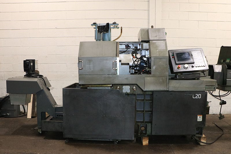 Citizen #L20-VIII, swiss automatic lathe, .79" diameter, 7.87" length ...