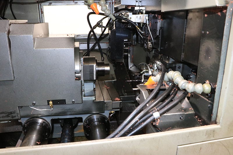 Citizen #L20-VIII, swiss automatic lathe, .79" diameter, 7.87" length ...