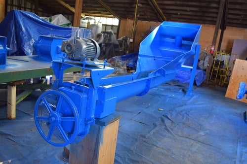 10-1/4" diameter x 15' long, Shaftless hollow screw, spiral screw auger ...