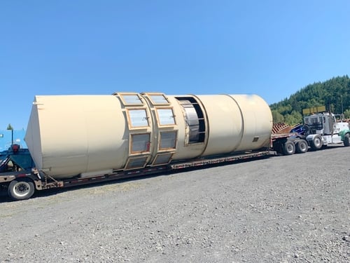 6180 sq.ft., Air Cure #484RF-10 baghouse dust collector, 484 bolted ...