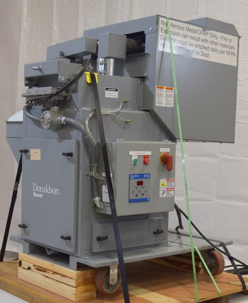 Donaldson Torit #TD3-54 SEP-300 pulse jet dust fume collector, 7-1/2 HP ...