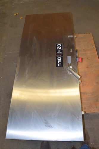 400 Amp. General Electric Stainless heavy duty safety switch, catalog # ...