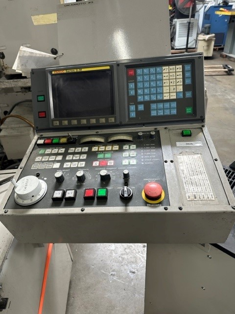 8" x 20" Okamoto #ACC-DXNCP, CNC Surface Grinder, 8" wheel, 3-82 FPM, 2 ...