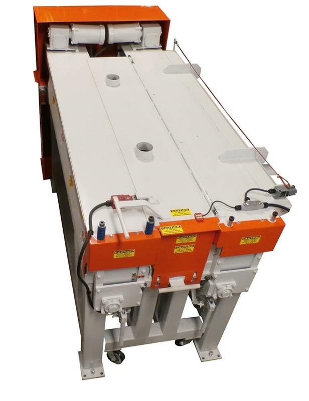 72" LHI #72"-RFPR, Roll Feed Panel Ripper, 50 HP, 80 FPM, (8) feed ...