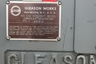 Gleason #102 & 2A Coniflex gear generators, 4.5" pitch diameter, 16 DP ...