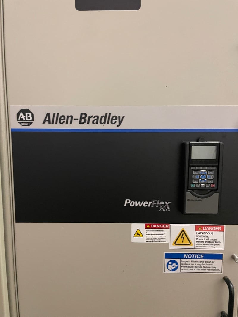 700 HP Allen-Bradley, Powerflex 755, 480 Volts VFD for Sale | Surplus ...