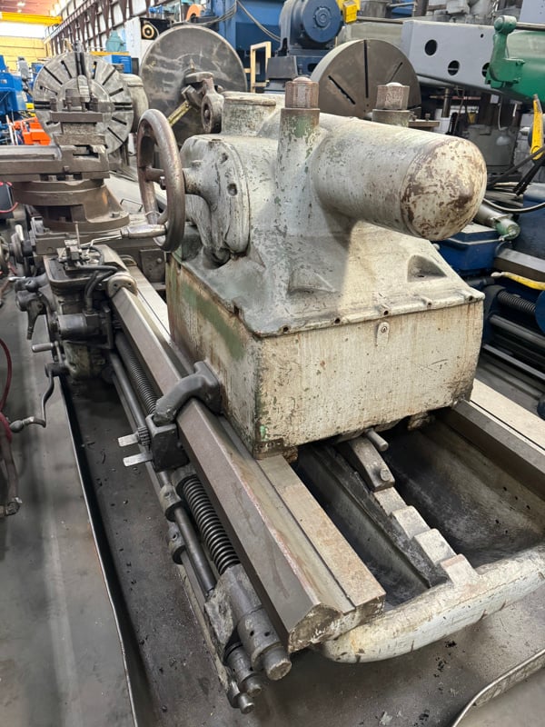 45-1/2" x 144" Axelson #32, engine lathe, 31" swing over cross slide, 4 ...