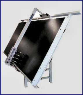 Unique #80, Face Frame Assembly, 5' x 12' table, 60 deg angle, over arm ...