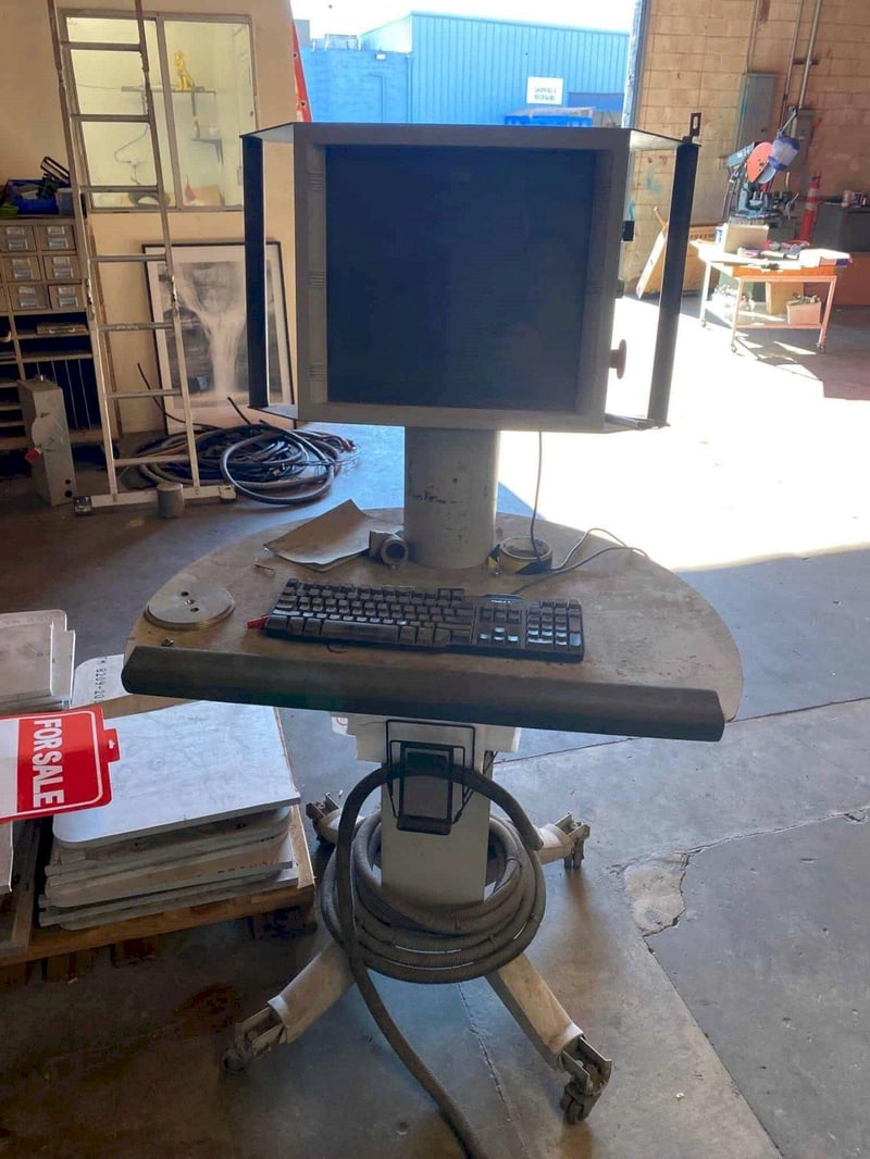 Flow #IFB-4800, CNC waterjet cutter, 4' x8' table, 30 HP, 55000 psi ...