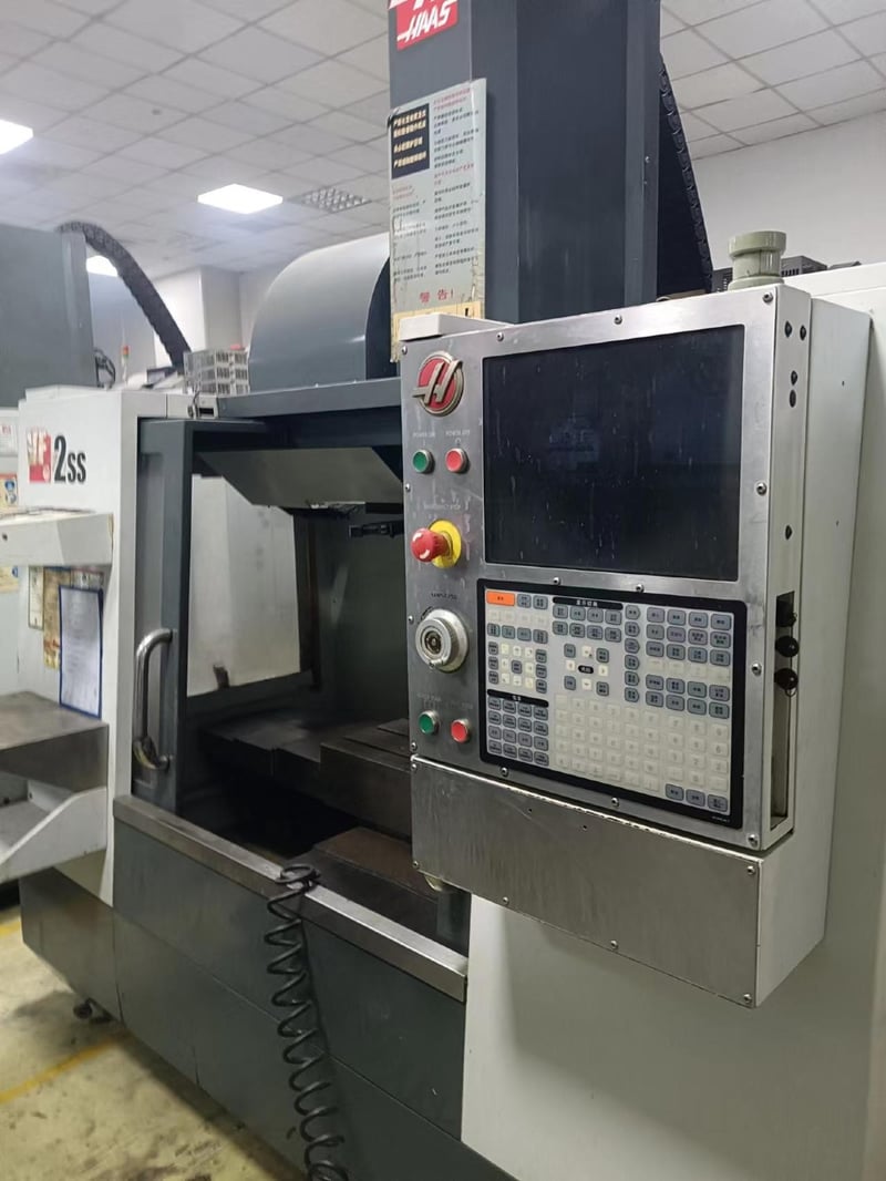 Haas #VF-2SS, CNC vertical machining center, 30" X, 16" Y, 20" Z, 12000 ...