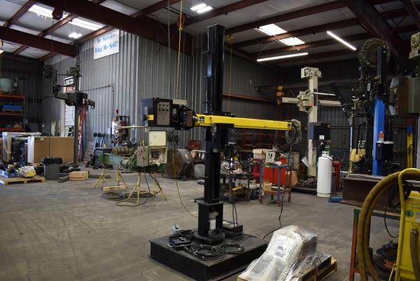 6' x 6' Jimmy Jammer #6x6, manipulator with PipeWorx remote, power ...