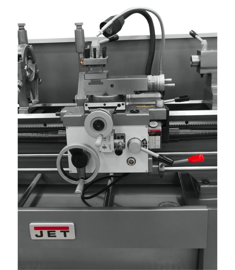 14" x 40" Jet #GH-1440-1, geared head engine lathe, 40-1800 RPM, 1.5 ...