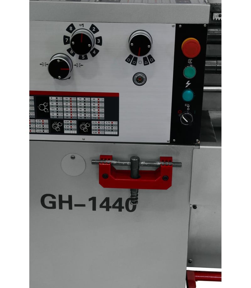 14" x 40" Jet #GH-1440-1, geared head engine lathe, 40-1800 RPM, 1.5 ...