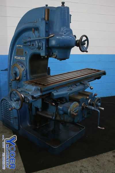 Kearney & Trecker #3K, vertical mill, 15-1/2" x64" table, rapid ...