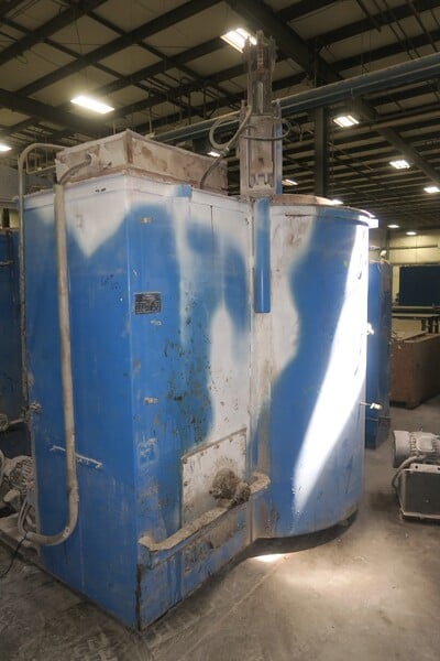 38" diameter x 48" Deep Lindberg #12-EC-3848-12 Pit Cyclone, electric ...