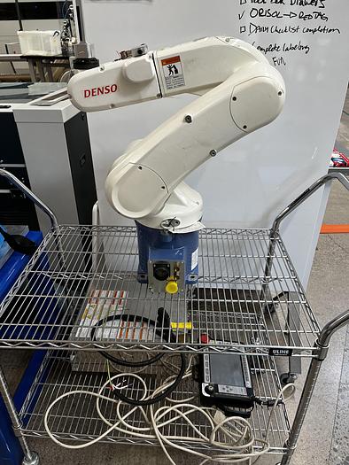 Denso, VS-6577M, robot w/controller, Teach pendant, cables, #104928 For ...