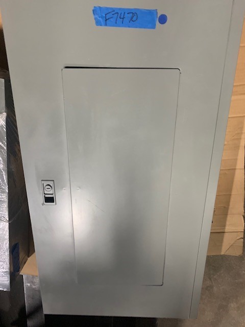 225 Amp. Eaton, 480Y/277 Volts, main lug panel, 3 phase, 18 ckt, Nema 1 ...