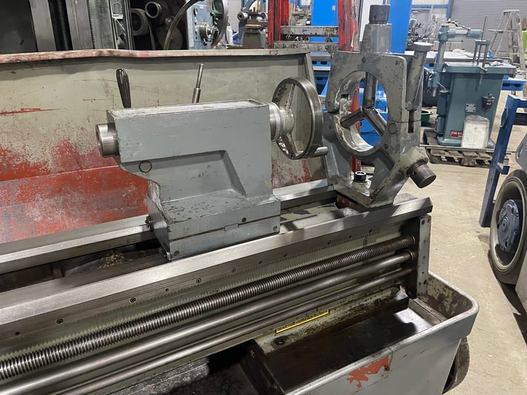 21" x 80" Clausing #8119, engine lathe, 15" swing over cross slide ...