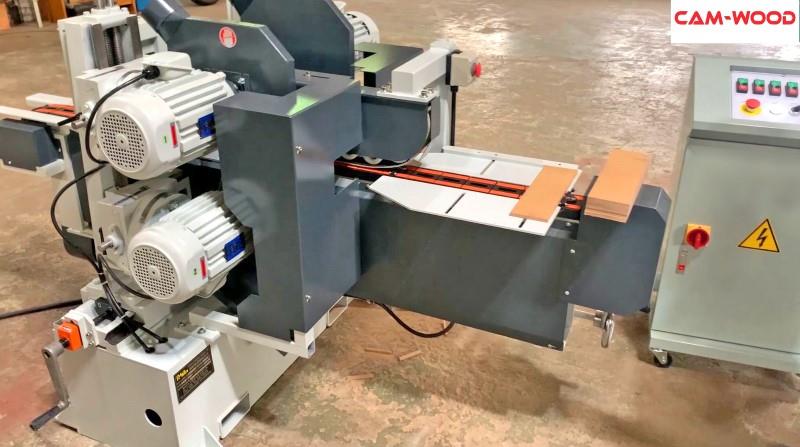 Cam-Wood #Set-14TSX, Double End Tenoner, 4-head, 2" thick x 10" width ...