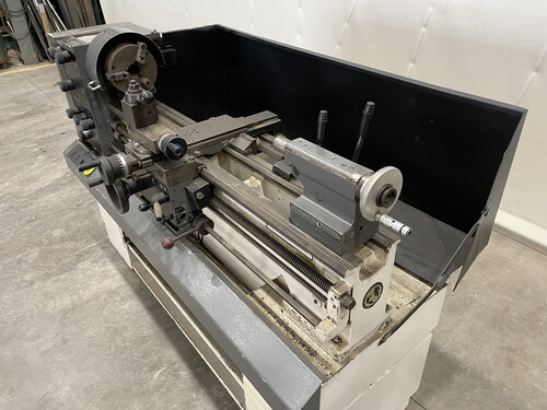 13" x 40" Clausing #8025, geared head lathe, 8-1/4" swing over cross ...