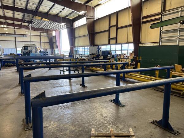 4th Axis tubular counterbore & drilling machine, 30' max part length ...