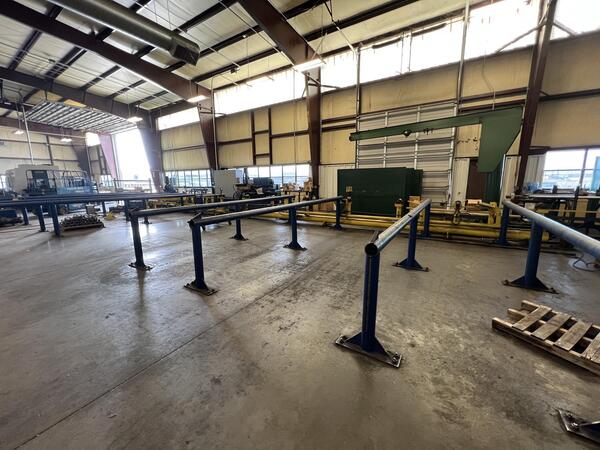 4th Axis tubular counterbore & drilling machine, 30' max part length ...