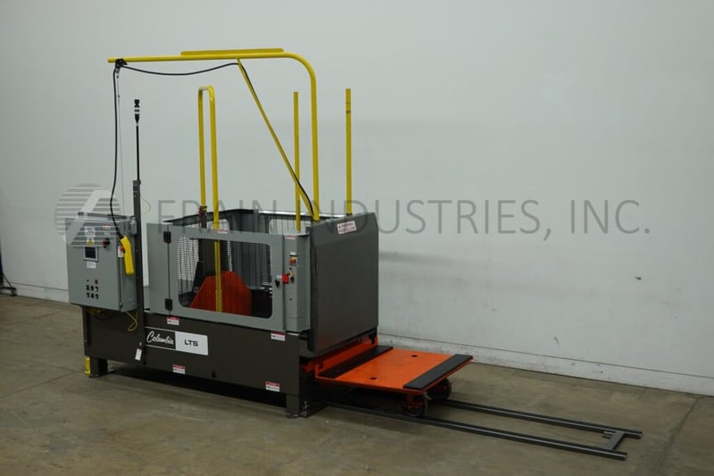 4000 lb. Columbia #LTS-C, pallet transfer machine, designed to transfer ...