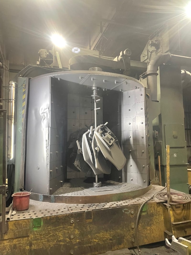 Goff #4884, Spinner Hanger w/ (4) 25 HP Blast Wheels for Sale | Surplus ...