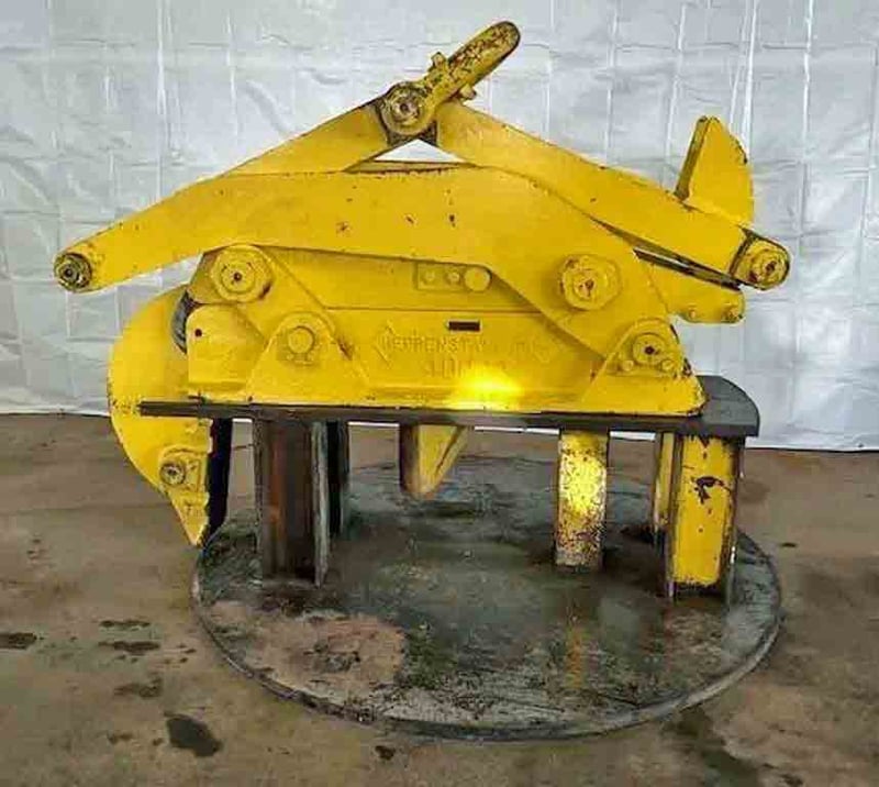 40000 lb. Heppenstall, automatic vertical coil tong, 16"-24" ID for ...