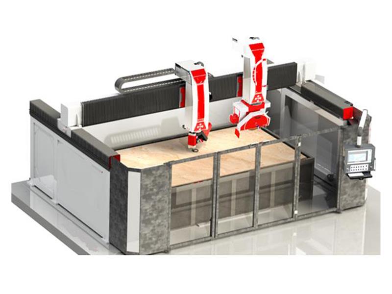 Zonato #Combijet, Jet Saw, 4000 mm X, 50 HP pump, 55 psi, 625 diameter ...