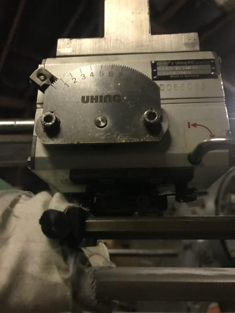 Uhing traverse winder, 1.5" shaft diameter, 14.5" shaft width, 3 HP ...