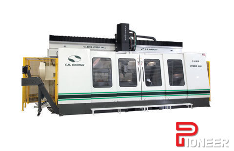 Onsrud #F98HM, 5-axis CNC Milling Center, 60" x 96" table, 122" X, 196 ...
